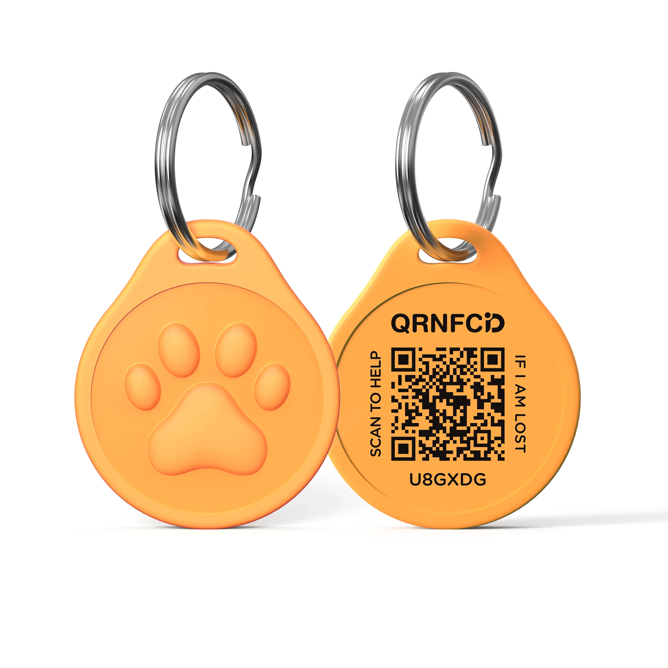 Cheap Durable QR Code Pet Dog ID Tag - Anti-Loss Solution