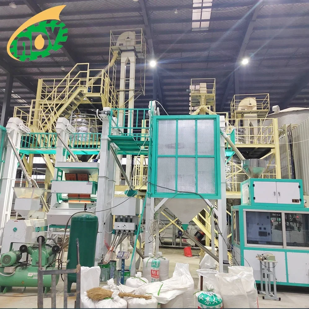 Paddy Rice Impurities Cleaning Color Sorter Milling Machine For ...