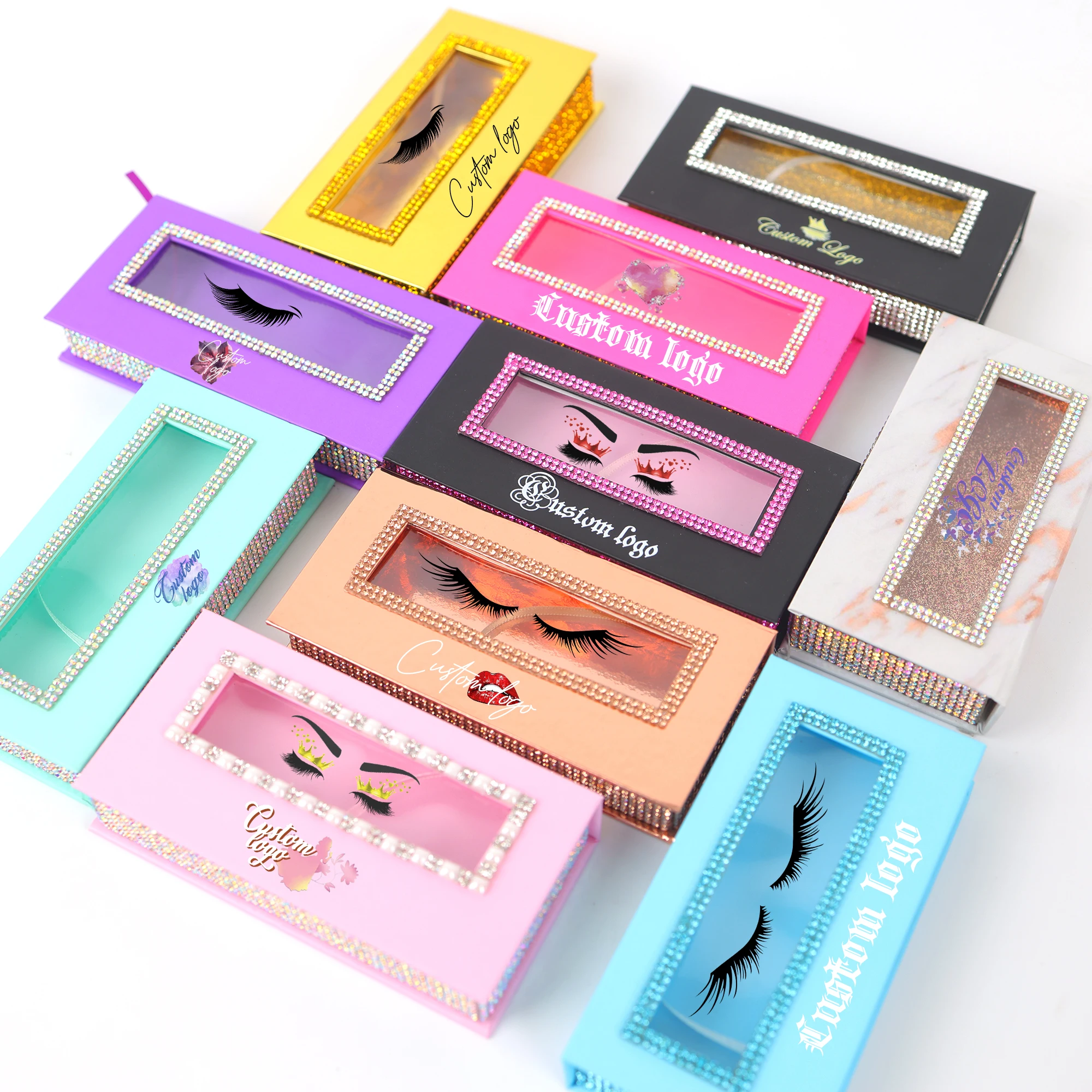 Magnetic Pvc Drawer Individual Box False Lash Packaging Private Label ...