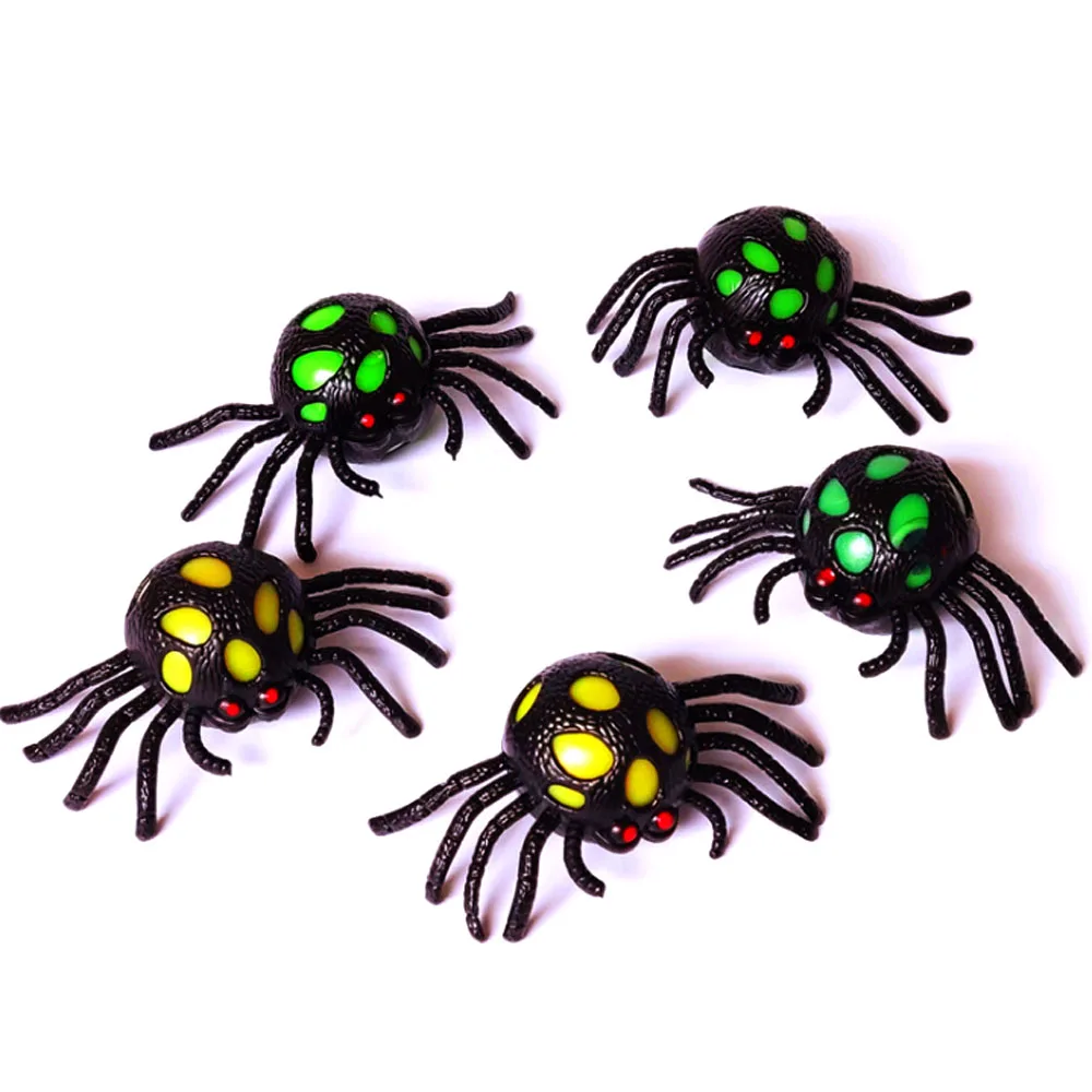 Alibaba.com: LZY811 Squishy Spider Mesh Stress Balls, Halloween anti ...