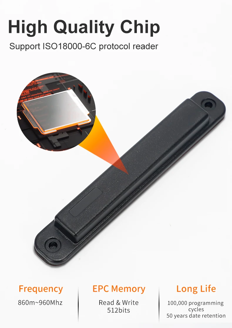Cheap Waterproof Rfid Epc Gen2 Rfid Abs Passive Tags Long Range Uhf ...