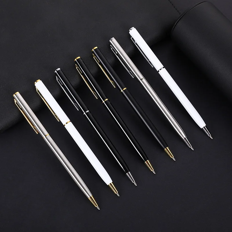 Promotional Hotel Slim Metal Ballpoint Pen With Stylus Brand Personal ...