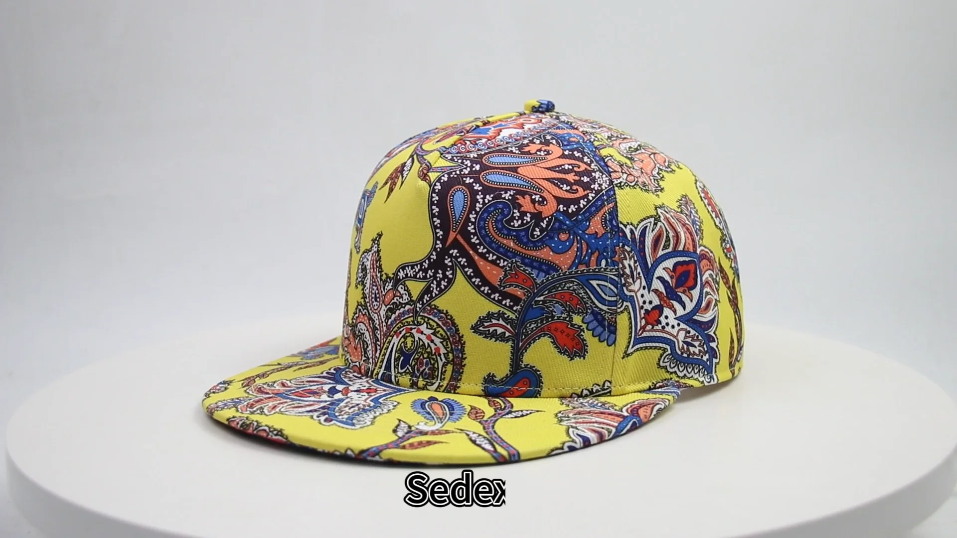 New Trend 100% Cotton Sublimation Printing Flat Brim Hip Hop Hat ...