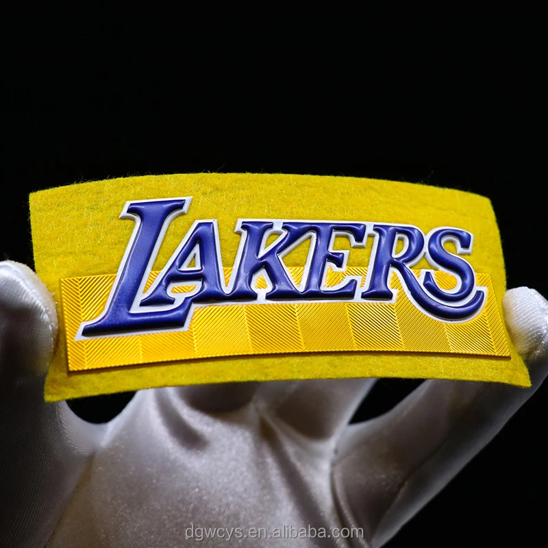 Custom Football Club Logo Silk Screen Printed High Frequency Embossed ...