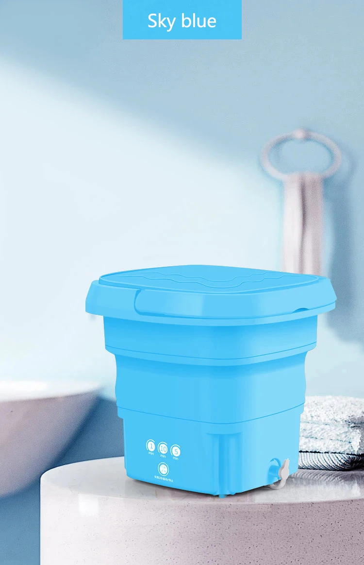 Washing Machine Portable Bucket Wholesale Small Folding Electric Nano ...