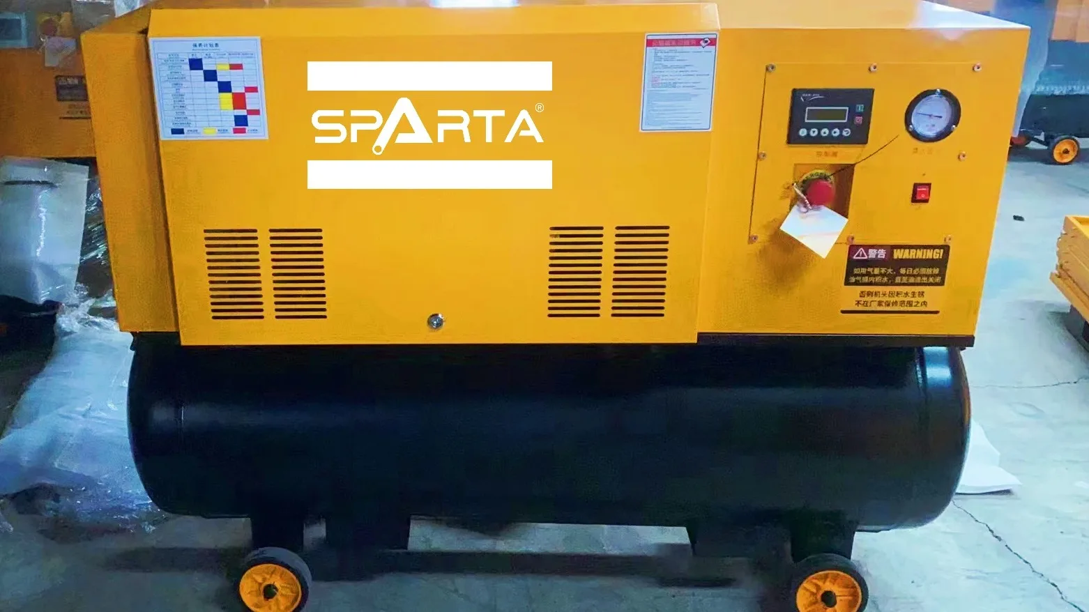 380v 50hz 20hp 15kw Screw Air Compressor Industrial For Sandblast - Buy ...