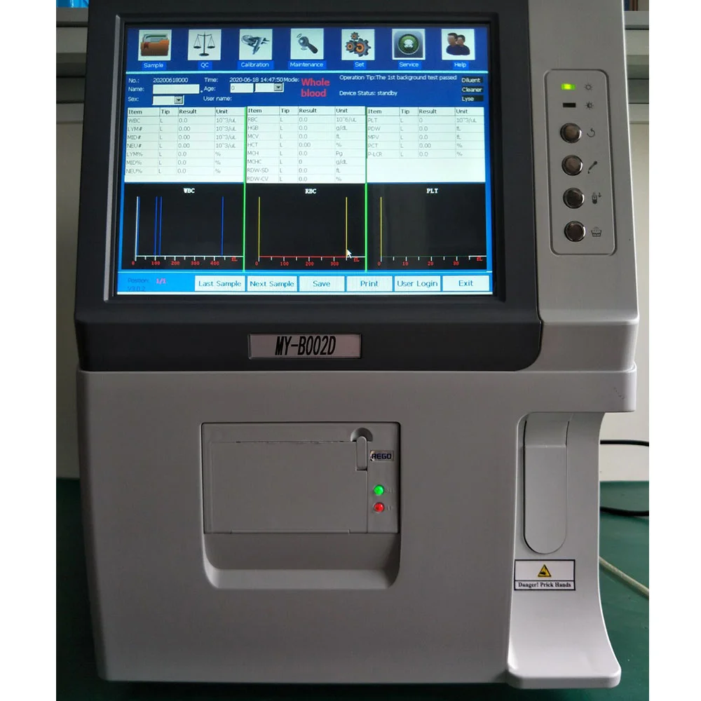 Medco Blood Test Machine - Digital Auto Hematology Analyzer