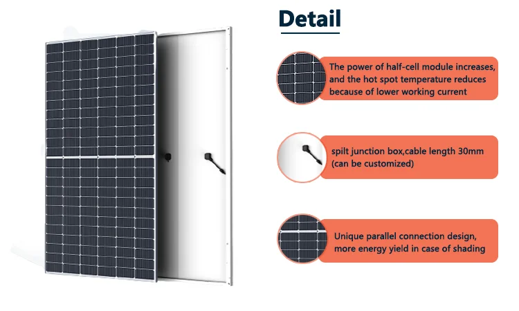 550W-600W Solar Panels - Efficient Power for Your Home