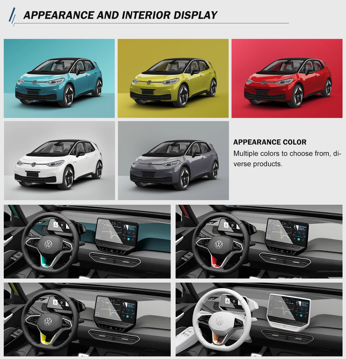 Factory Price 2023 Vw Id3 Ev Vw Electric Car New Energy Vehicle Id3 Hot ...