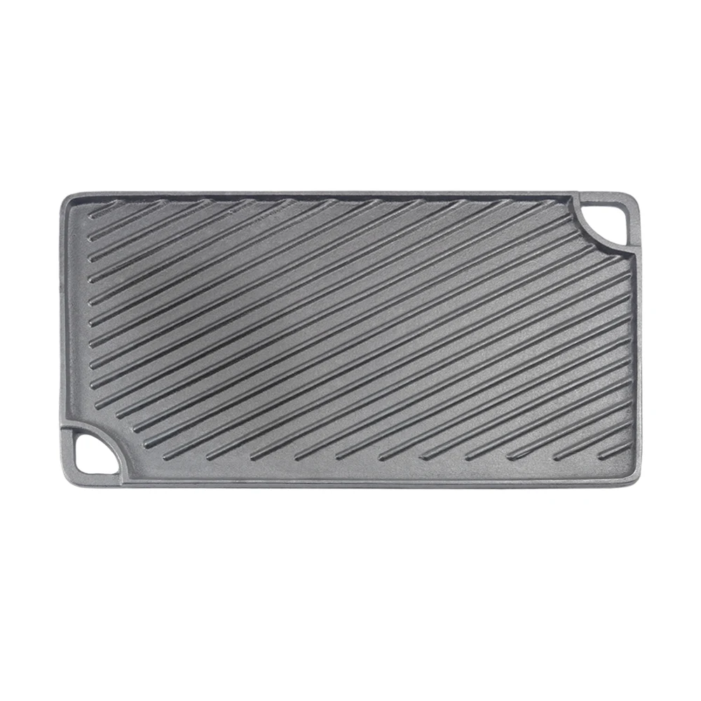 Heavy Duty Roasting Bbq Grill Griddle Rectangular Flat Griddle Pan ...