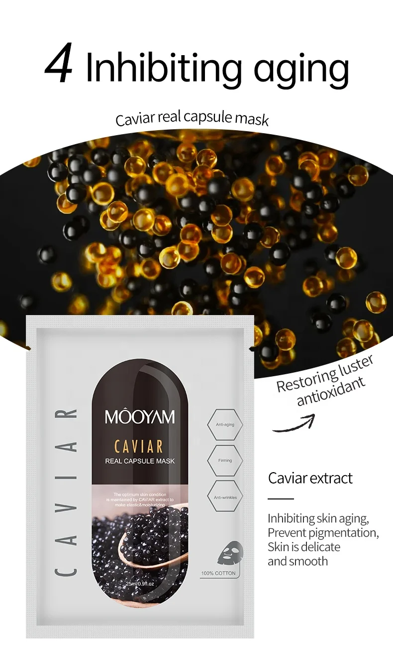 Private Label Face & Body Mask Sheet Whitening Mascarillasl