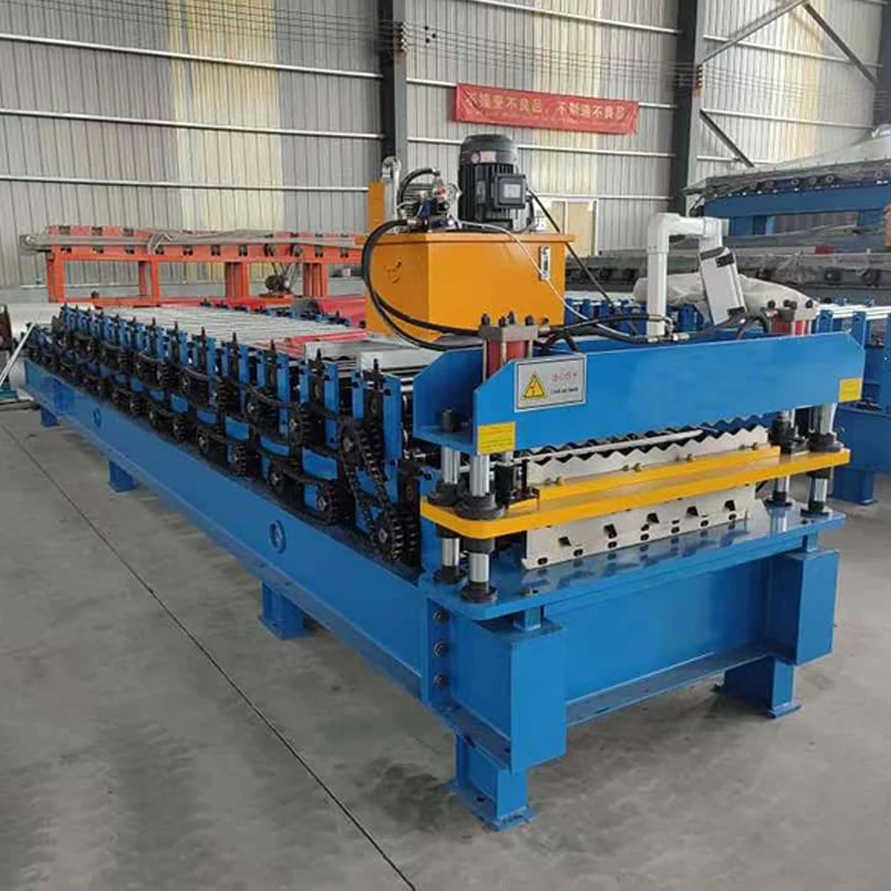 Portable KR-18 Standing Seam Roof Tile Making Machine - Snap Lock Roll ...