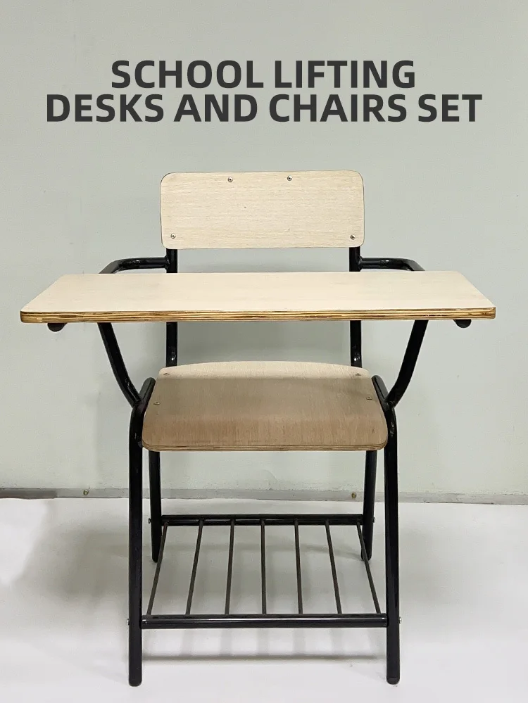 Popular Wooden School Furniture Student Chair For School Secondary ...