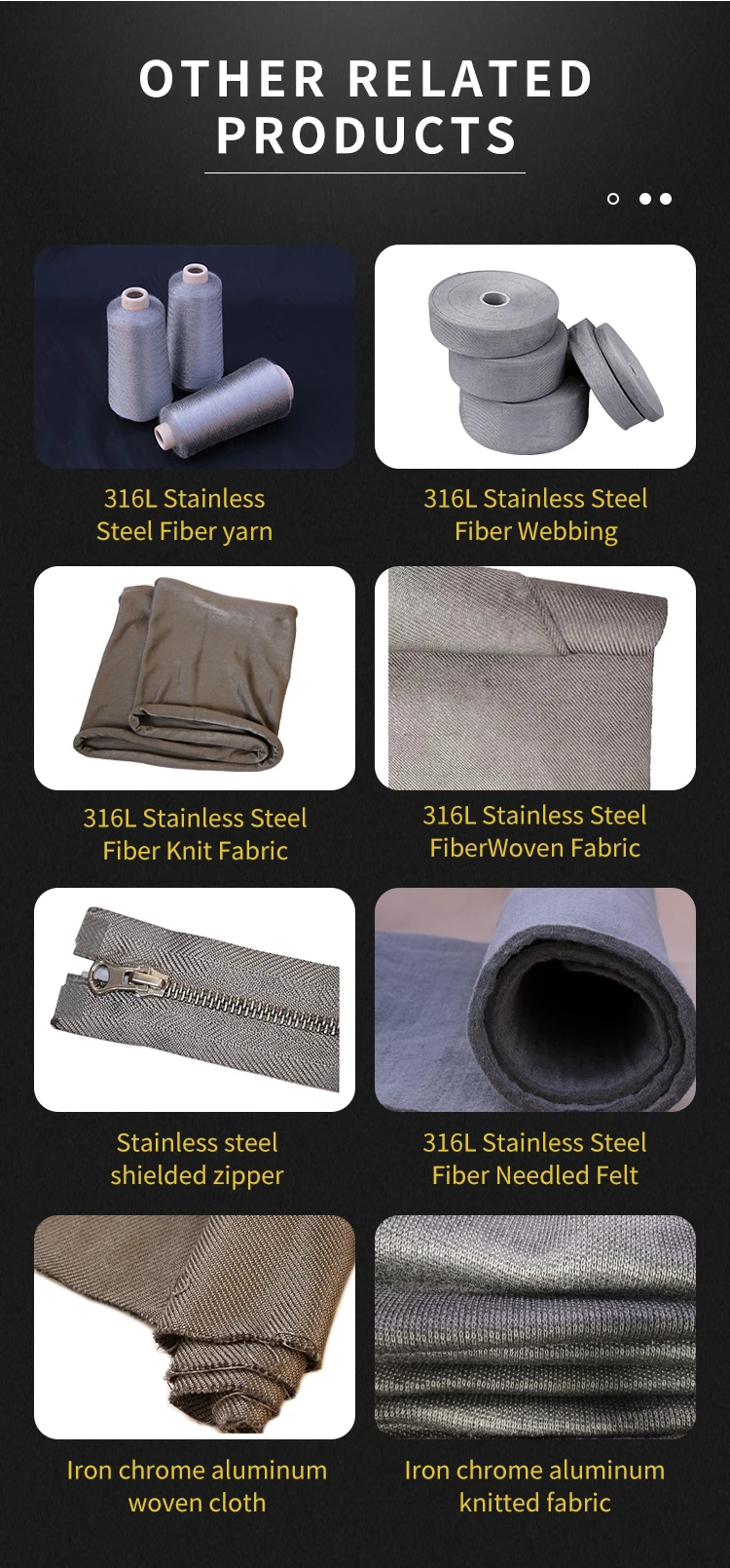 Metal Fecral Fiber Burner Screen Fabrics - Heat Resistant