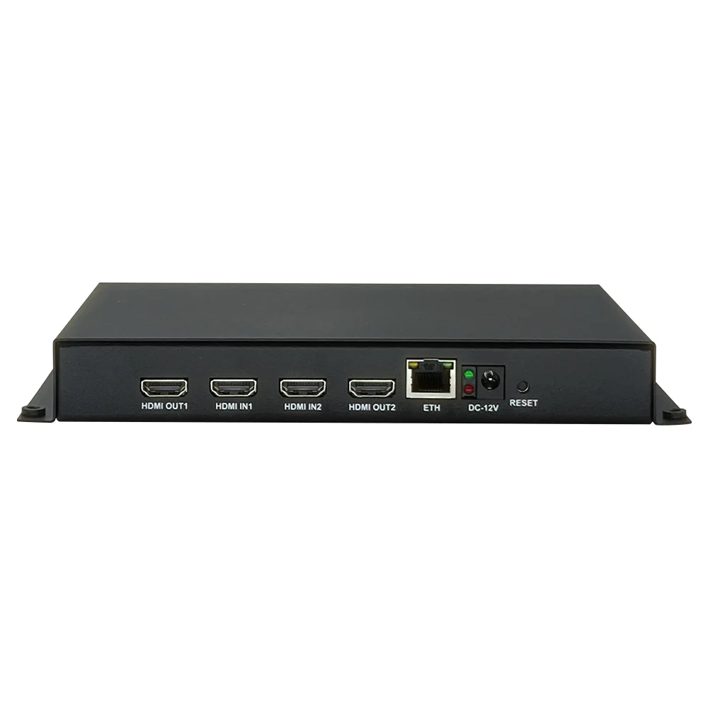 H264 H265 4k60fps Hdmi-to-ip Network Video Live Encoder 4-channel ...