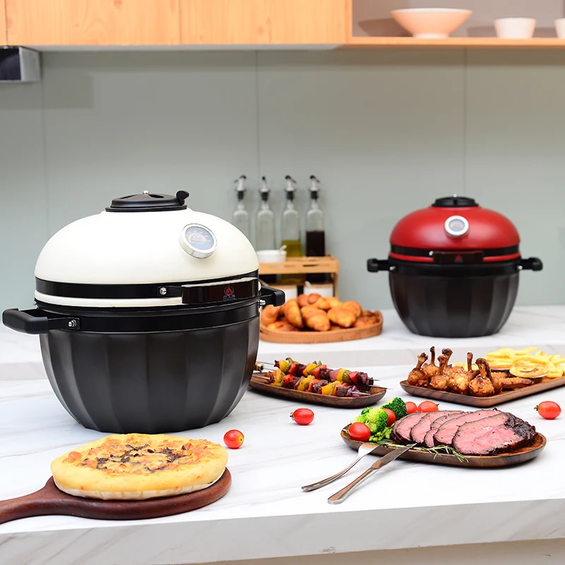 Top Vent Stainless Kamado Camping Kitchen Accessories Fire Box Bbq ...