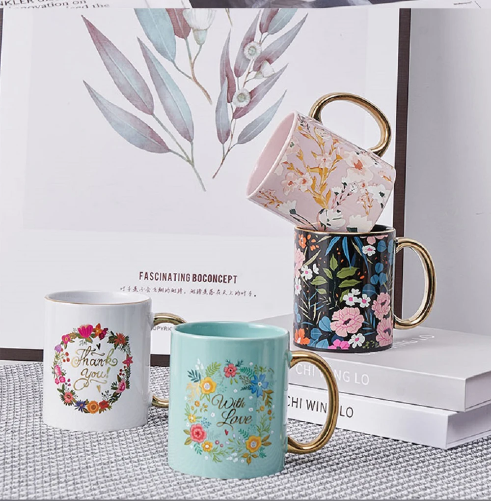 Custom Insta-style Stick Figure Classic Mug Bear Cute Cartoon Ceramic ...