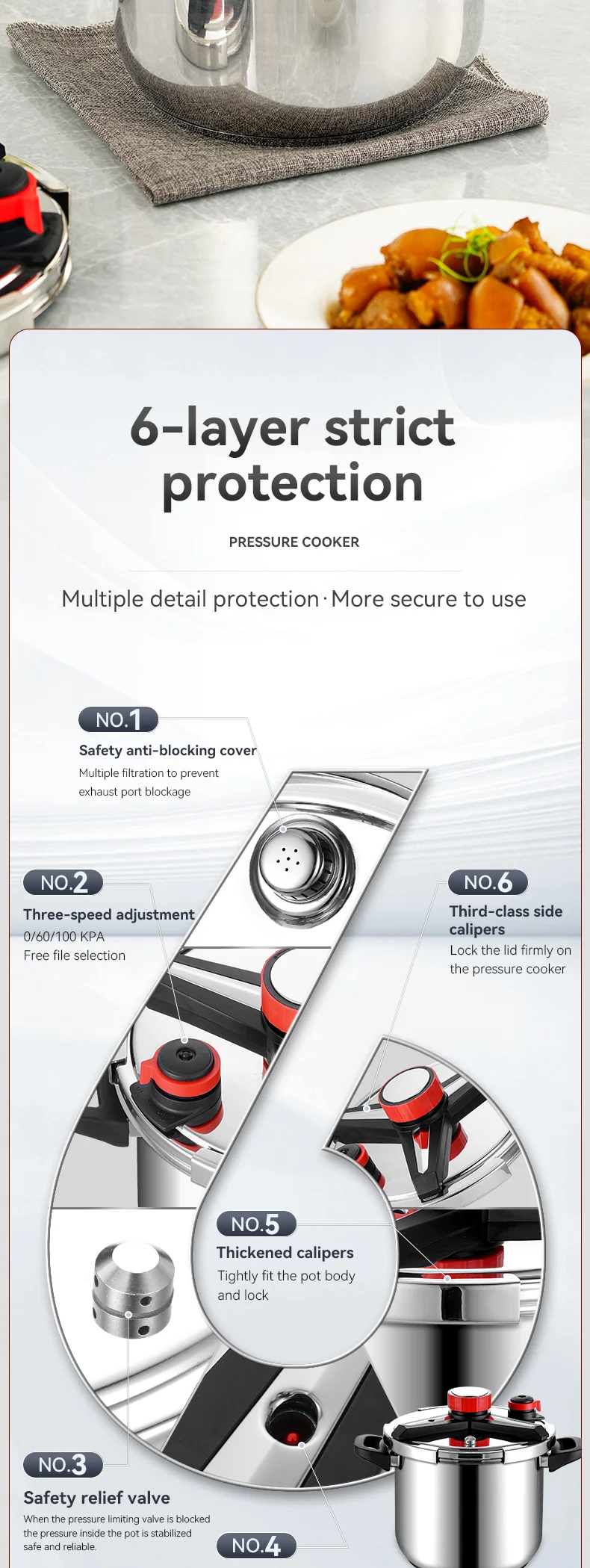 Pressure Cookers - Quick Cooking with Stainless Steel