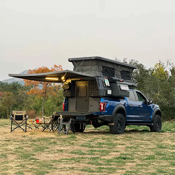 Custom Slide-in Truck Camper Popup Adventure Camper - Buy Ford F-150 ...
