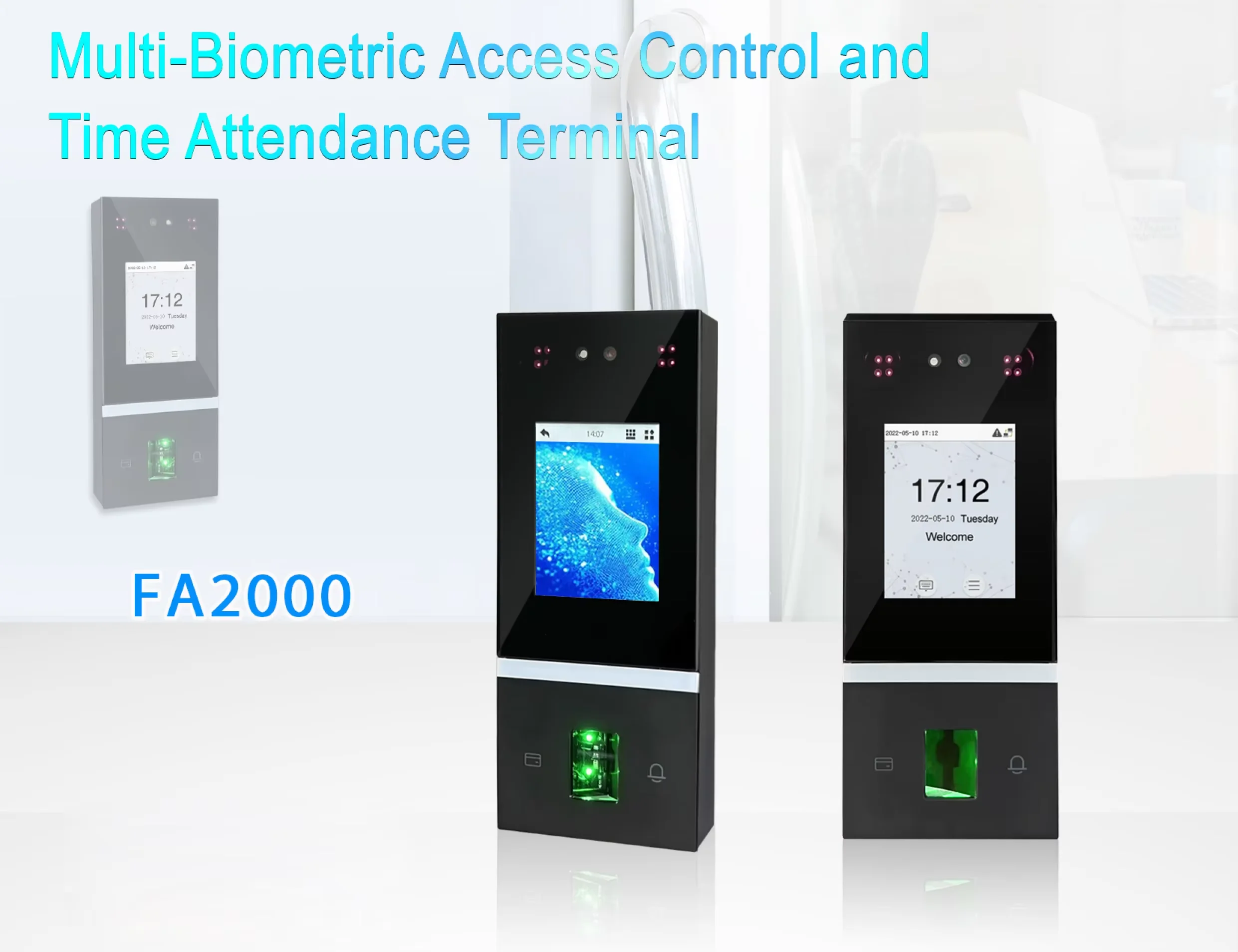ZK Visible Light Facial Recognition Access Control System