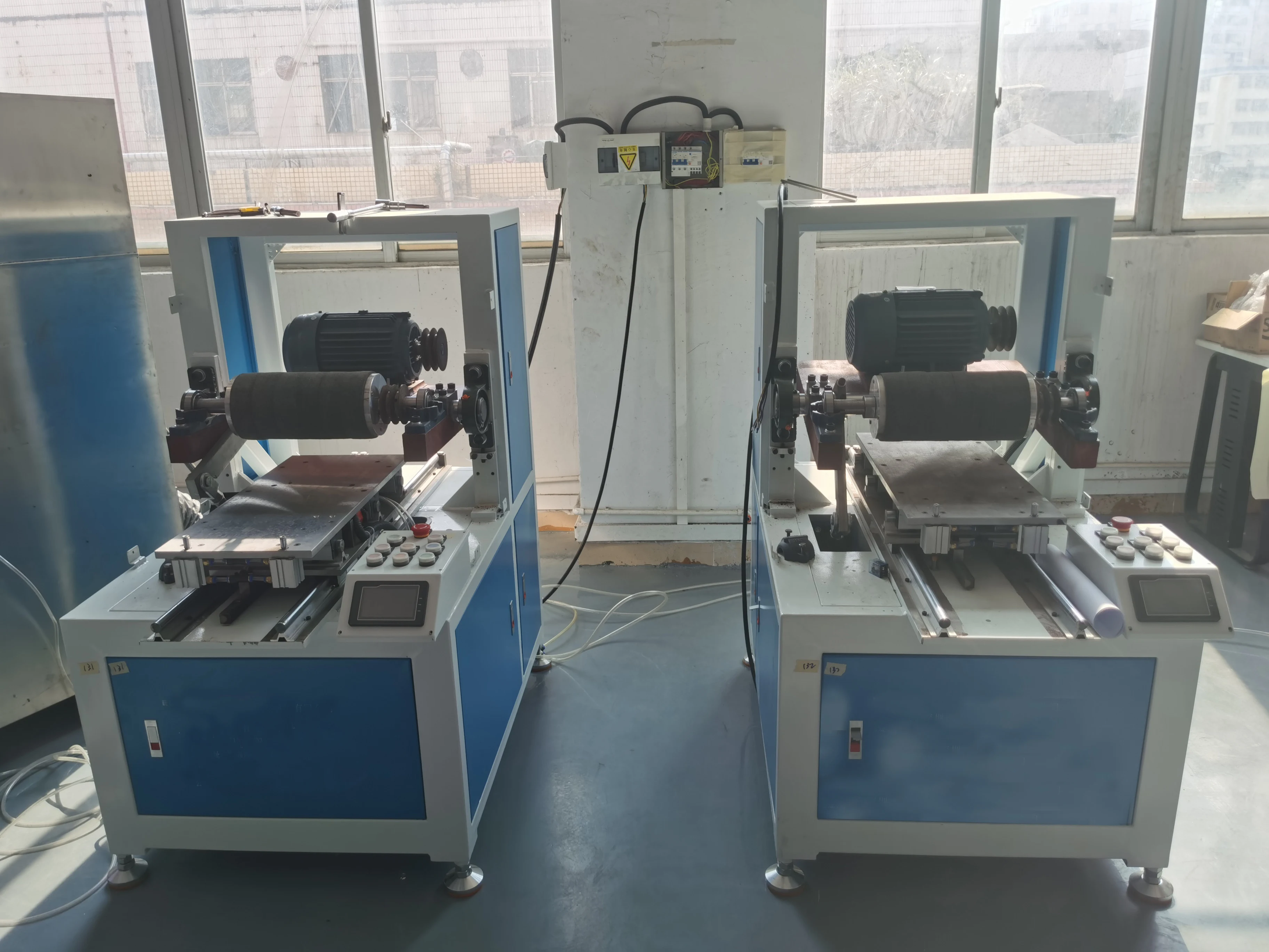 ADV 503 Sheet Metal Polishing Machine - High Gloss Finish