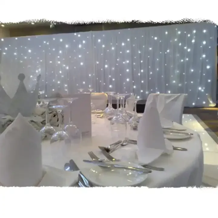 High Quality Dmx RGB Full Color Background Led Star Curtain for Stage ...