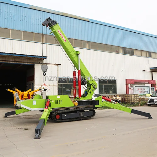Portable Mini Lifting Crawler Crane 3 Ton 8 Ton Small Spider Cranes ...