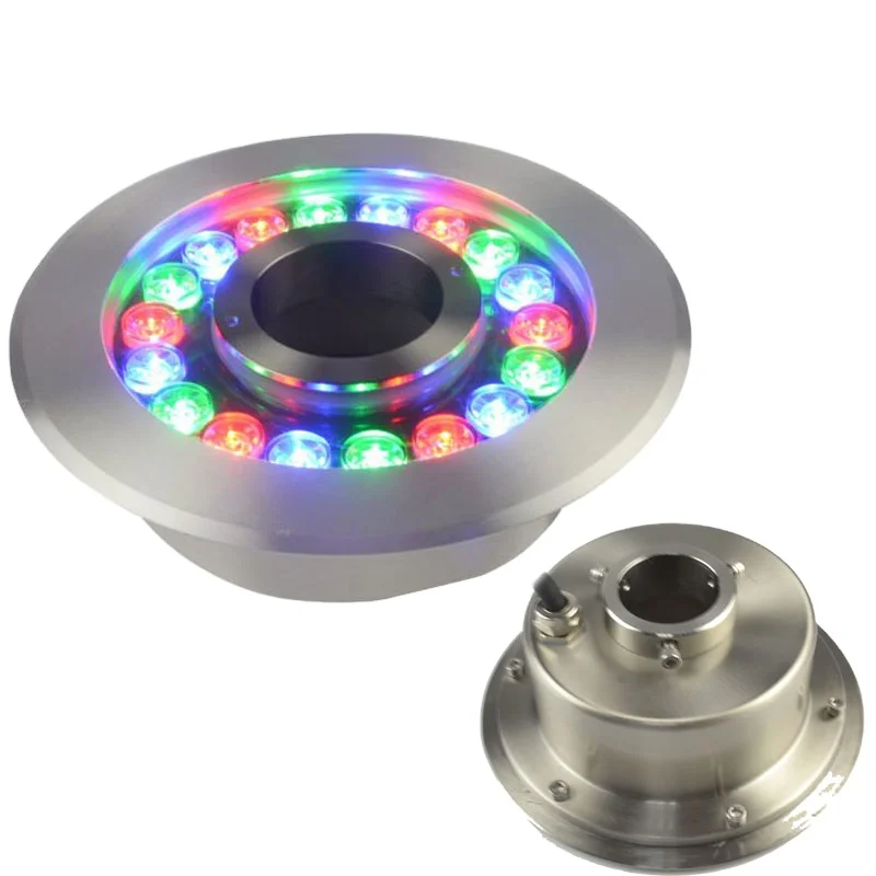rgb fountain lights dmx control fountain light underwater submersible ...