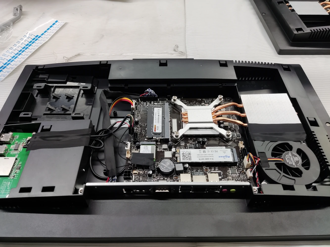 23.8 Inch Monoblock All In One Pc Ips Display Desktop Computer Intel ...