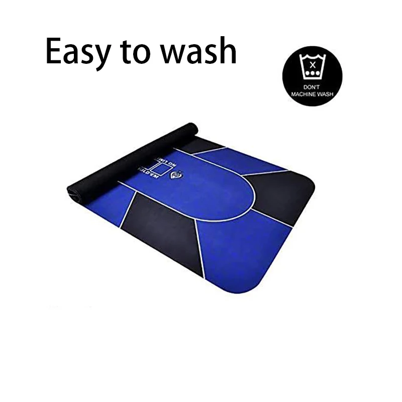 Custom Playing Card Mat for Texas Hold'em Poker - Fun & Style