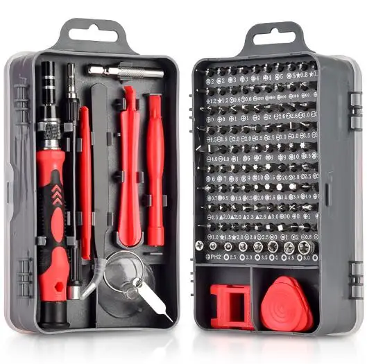 115 in 1 Screwdriver Set - Ideal for Clock, Mobile, and Computer ...