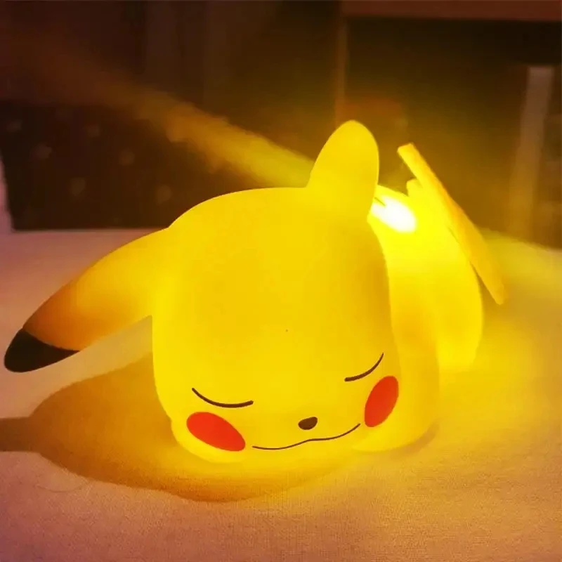 Super Cute Kawaii PVC Anime Figure Lamp Toys - Shine Pika