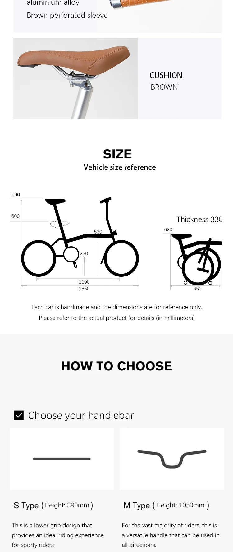 CRANSTON R9 Max Tri-Folding Bike - Lightweight & Foldable