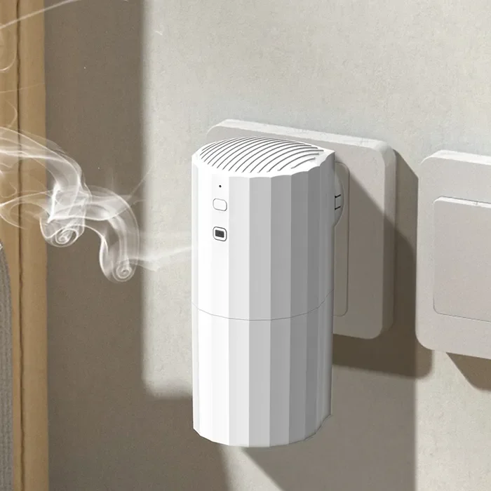 Electric Wall Plug-in Oil Aroma Diffuser Waterless Fragrance Nebulizer ...