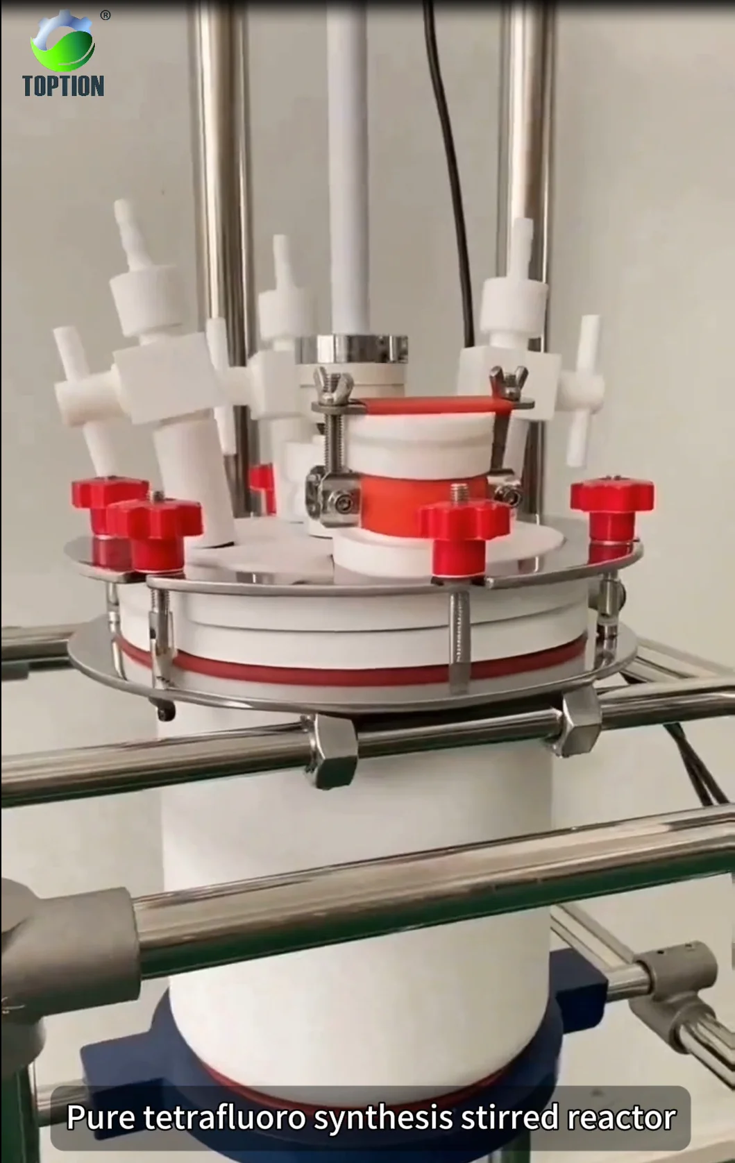 Comprehensive Range of Jacketed Reactors, Including PTFE Stirring and ...
