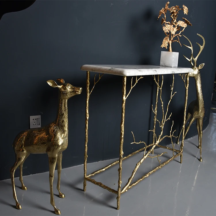 Luxury Entrance Hallway Console Table Living Room Set Furniture Modern ...