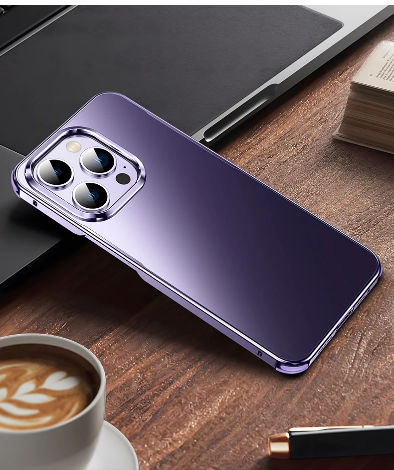 Aluminum Aviation Alloy Metal Mobile Cell Phone Case For Iphone Case ...