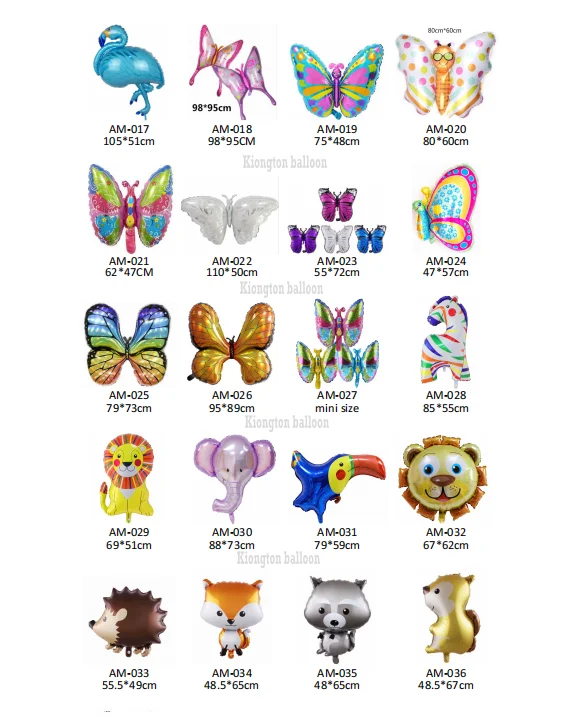 Wholesale Cute Walking Animal Foil Balloons Helium Animal Balloons ...