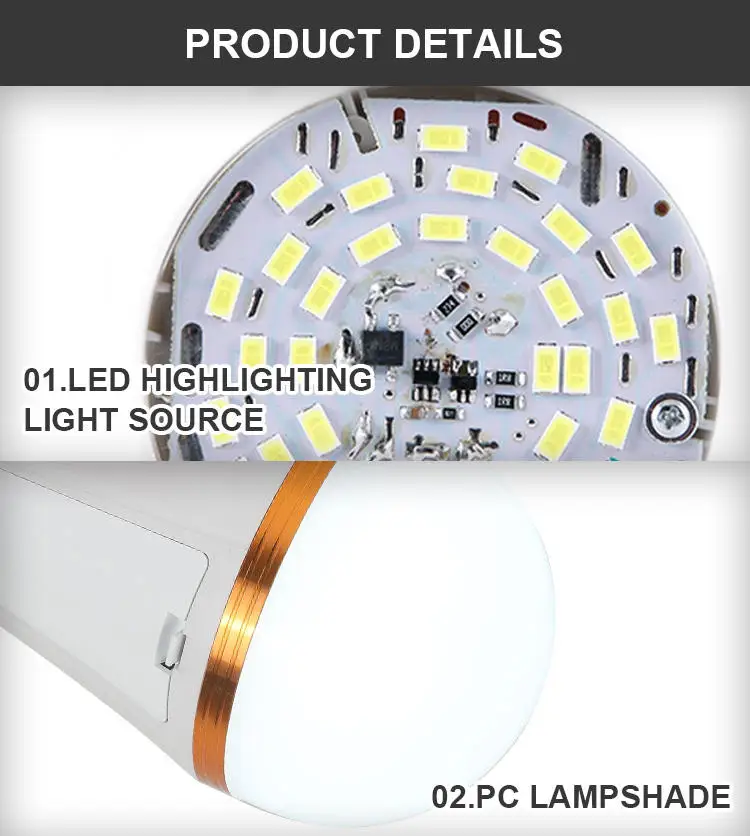 Ac220v Constant Current Drive Model Warning Lamp E27 Rechargeable ...