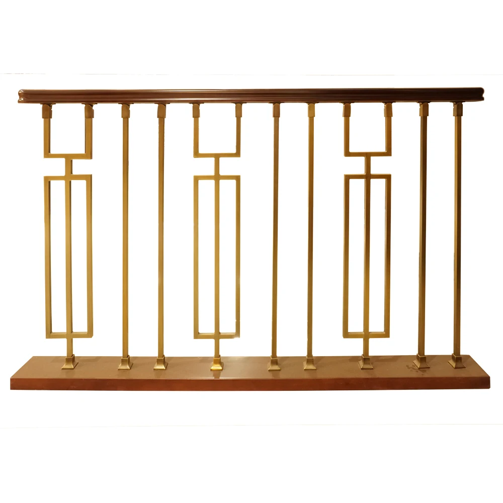 Aluminum Handrail Metal Baluster Modern Fence Indoor Ms Parapet Square ...