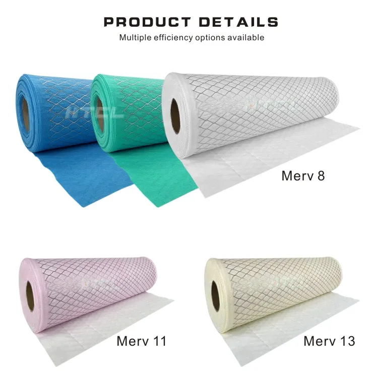 HVAC Synthetic Fiber Material Ventilation Pre-filter Laminated Mesh Air ...