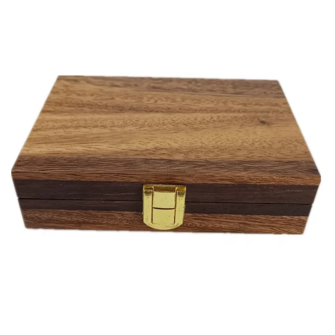 Rustic Small Walnut Gift Box Jewelry Wooden Box Walnut Wood Stash Box ...