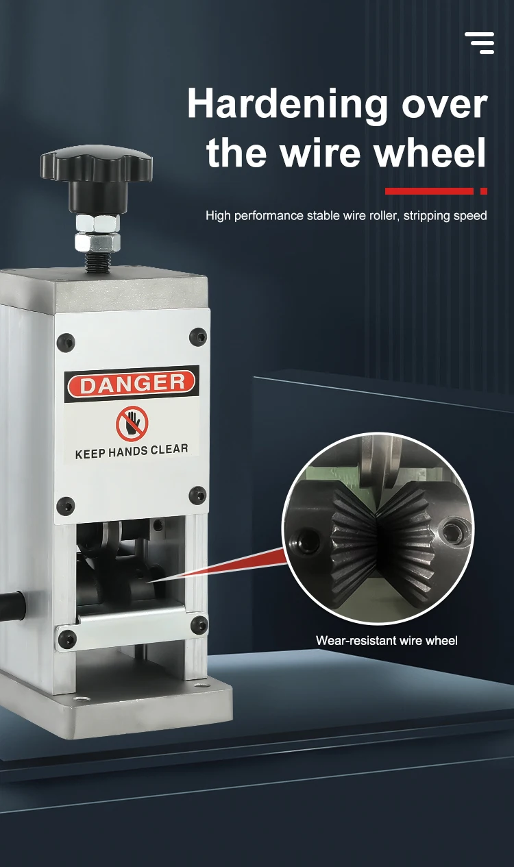 Manual Wire Stripping Machine Portable Scrap Cable Stripper 0.06-1 ...