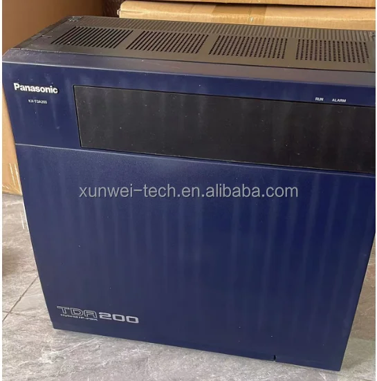 PBX KX-TDA200 with CPU MPR Brand Panasonic 128 Ext Line PABX TDA200