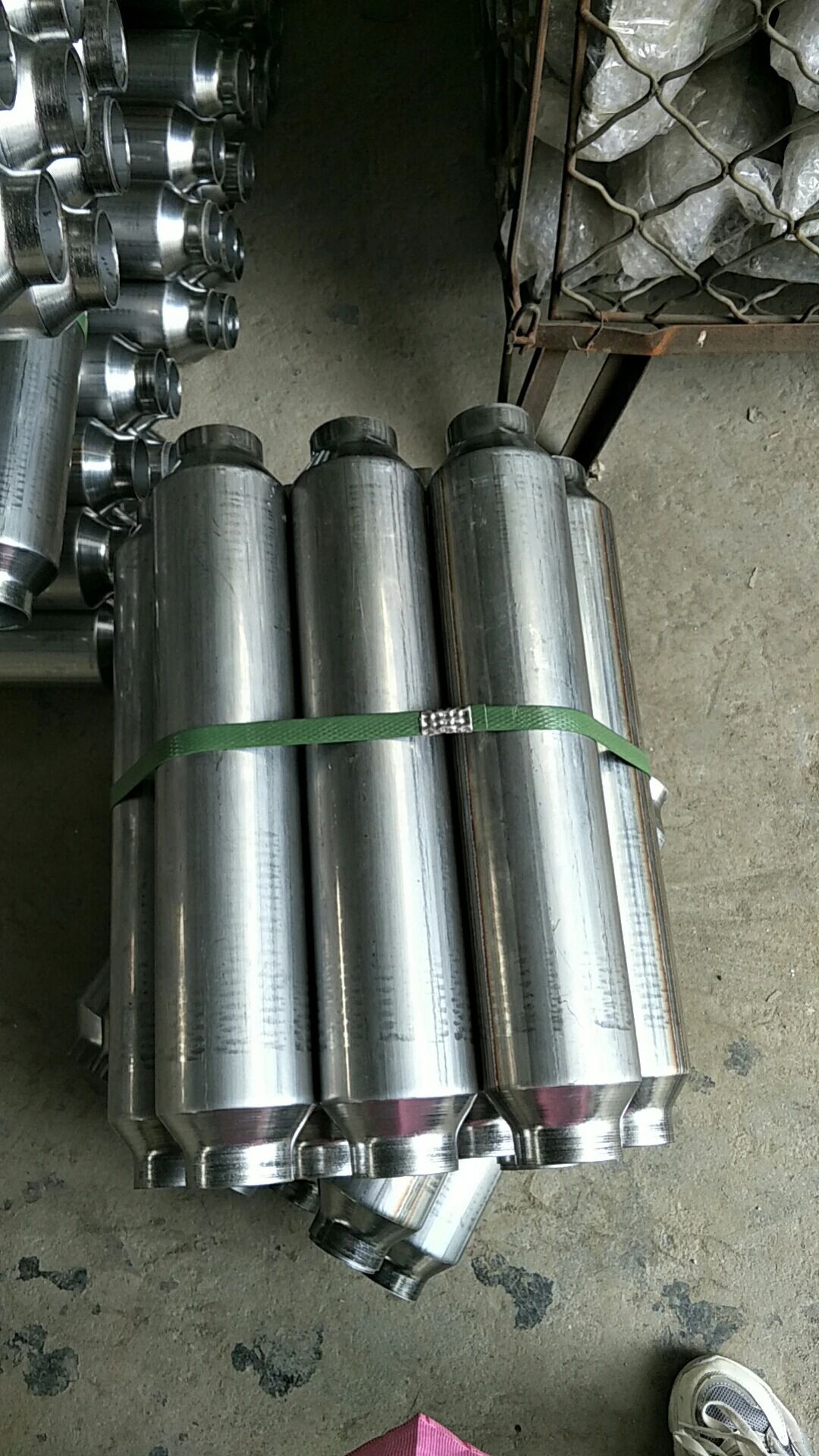 Xg Exhaust Component Stainless Steel Universal Exhaust Muffler Box With ...