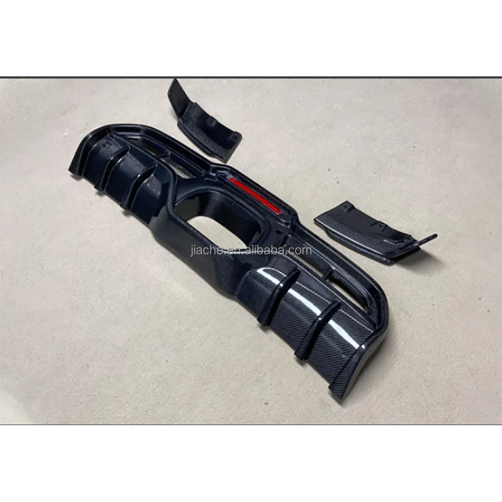 Rear Diffuser Bumper Fins Splitters Bodykit For Bmw Mini R56 2006-2015 ...