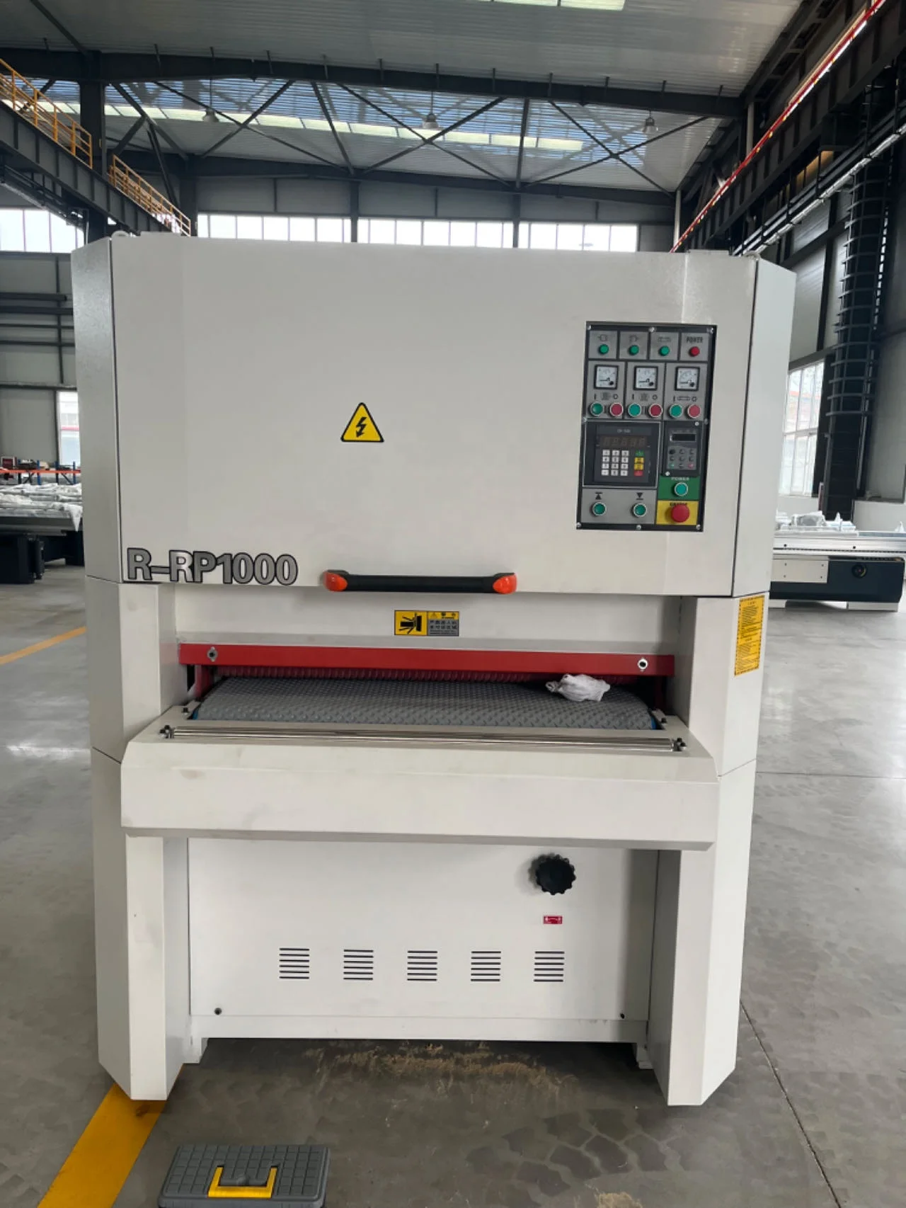 Woodwork Calibrate Panel Sanding Machine Wide Belt Planer Sander - Buy ...
