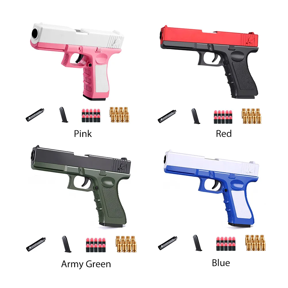 M1911 Soft Bullet Toy Gun Foam Ejection Toy Foam Darts Blaster Pistol ...