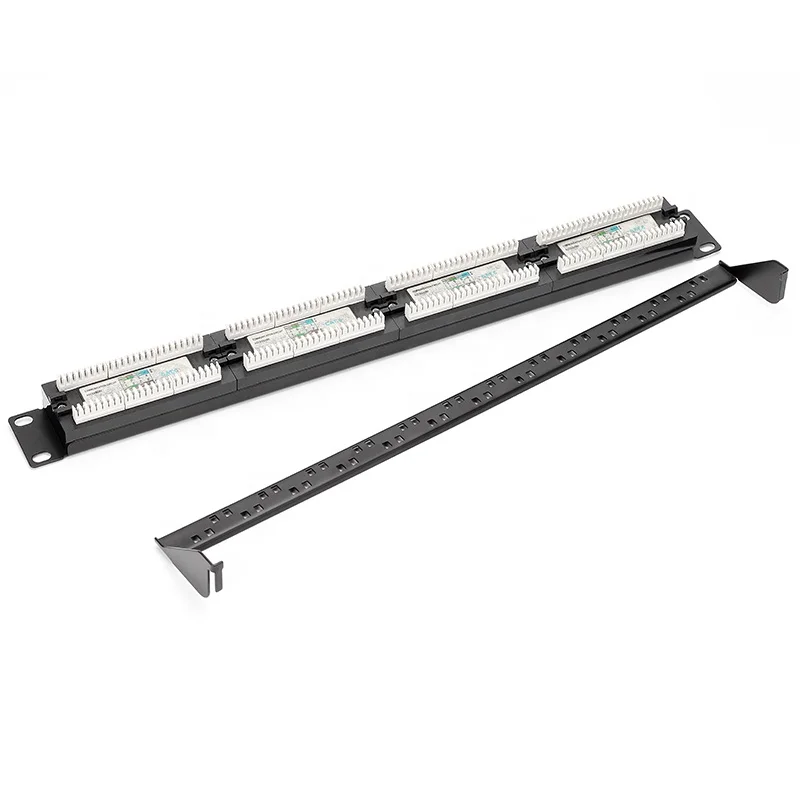 24port Unshielded Blank Patch Panel 19inch Unloaded Empty Patch Panel ...