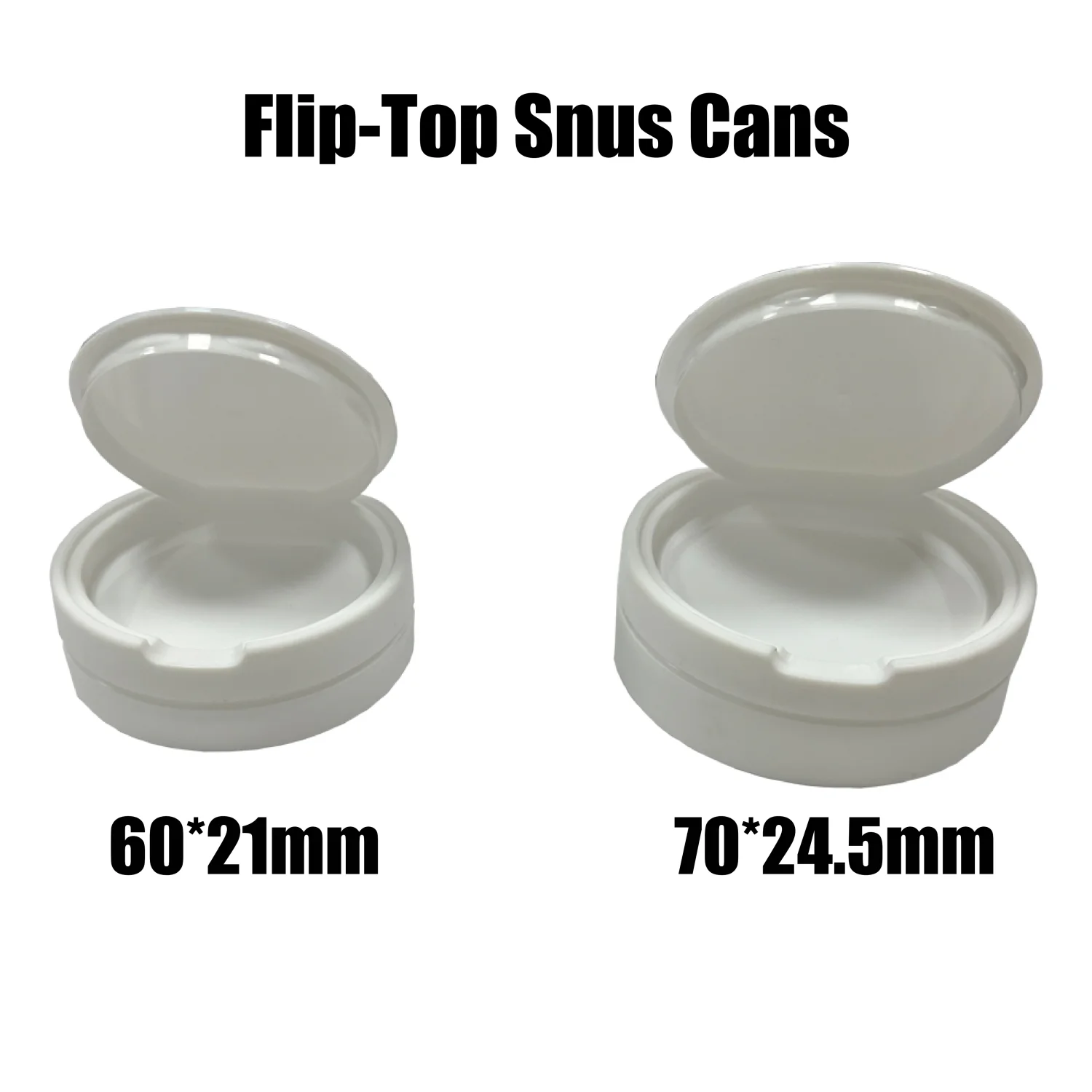 Empty Snus Box - Wholesale Plastic Jars for Chewing Tobacco